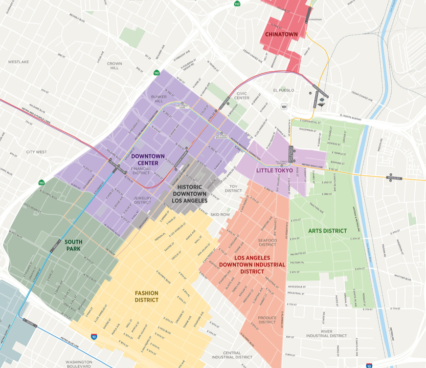 Micro Districts of DTLA