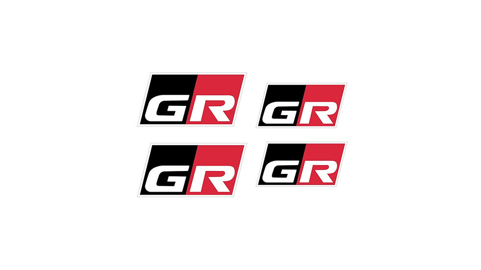 Toyota Yaris GR Gazoo Racing Brake Caliper Decals | N Garage