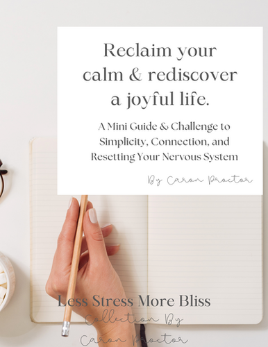 HERise: Rediscovering Calm by Practicing Old-School Habits | Caron Proctor