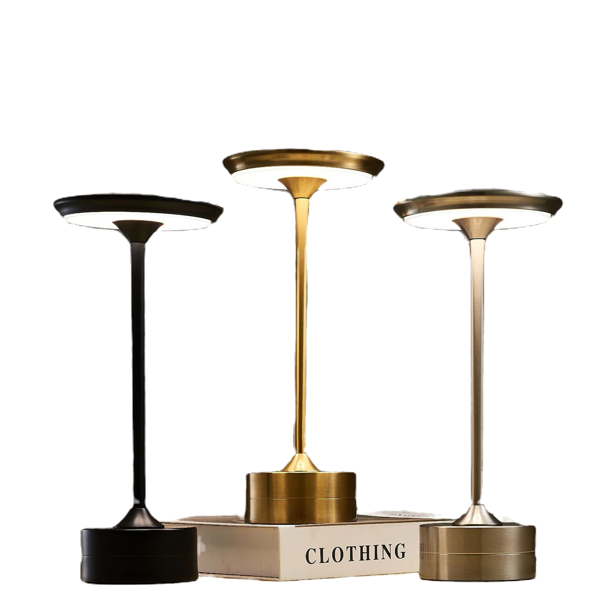 Wireless Desk Lamp with Touch Sensor