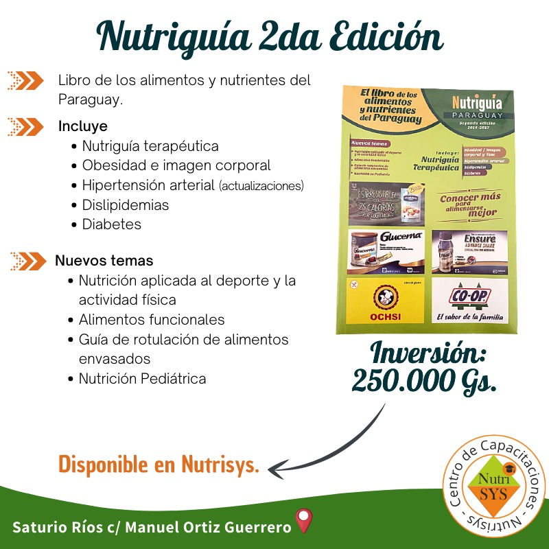 Nutriguía 2da. Edición | Nutrisys