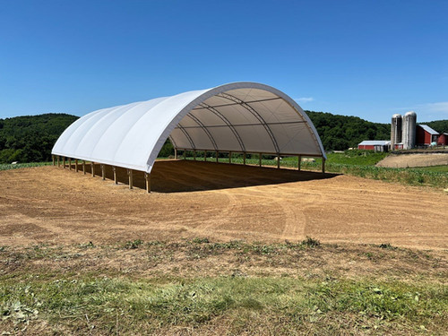 50'W x 17'H ROUND | Elemental Shelters