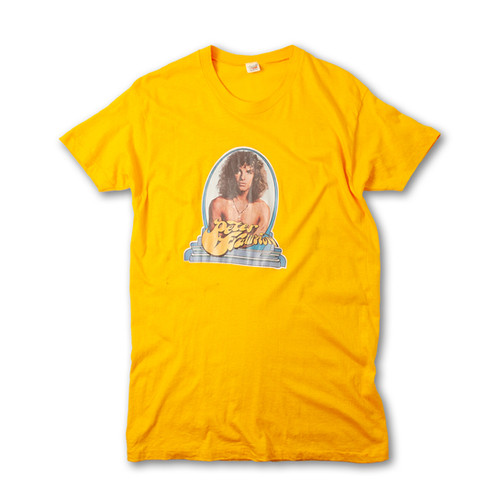 1976s Peter Frampton T-Shirts Yellow | FREEWAY WEB STORE
