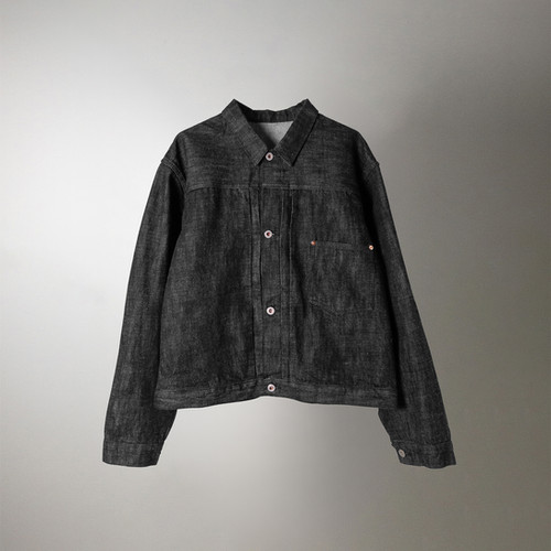 VIP CUSTOMER FREEWAY TYPE ONE 1944 DENIM JACKET SPLIT BACK（BLACK DENIM ...