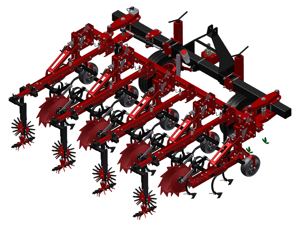 Precízió sorközművelés, robotkapa - Steketee - Agroskill Kft