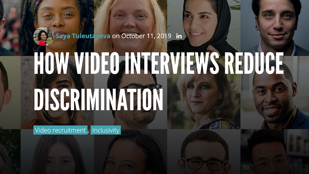 How Video Interviews Reduce Discrimination