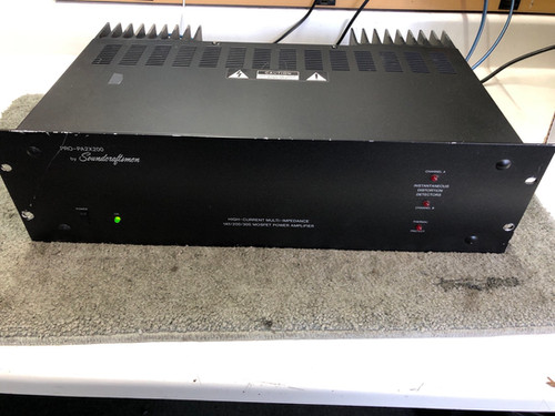 Soundcraftsmen PRO-PA2X200 PA AMPLIFIER | Audio Xpert