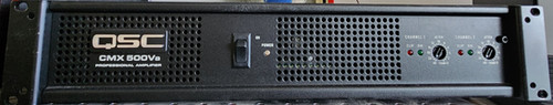 QSC CMX 500Va power amplifier | Audio Xpert