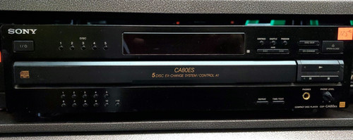 Sony CA80ES 5-Disc CD Player | Audio Xpert