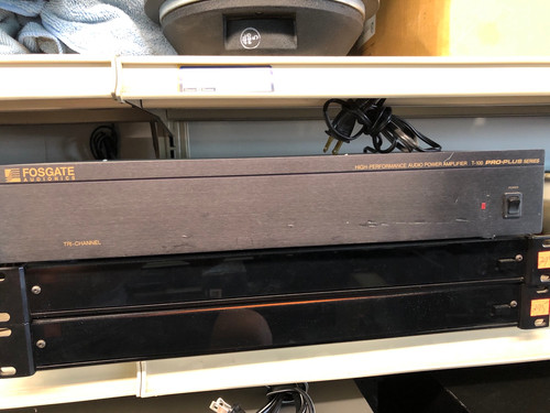 FOSGATE AUDIONICS T-100 3 CHANNEL AMPLIFIER | Audio Xpert