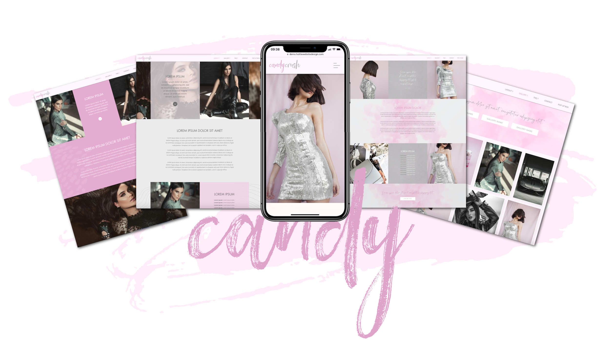 CANDY | Ready-To-Launch | Website Design Service