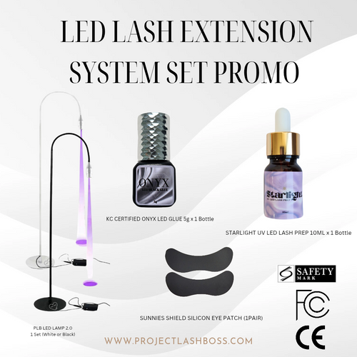 LED Lash Extension System 2.0 Set Promo | Project Lash Boss