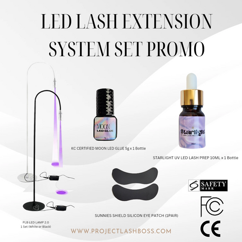 LED Lash Extension System 2.0 Set Promo | Project Lash Boss