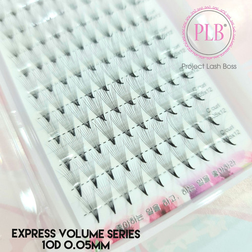10D Express Volume Series Promade Lashes | Project Lash Boss