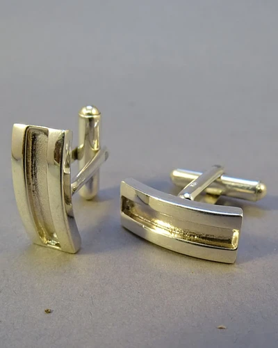 Channel Cufflinks | Resin Remembers