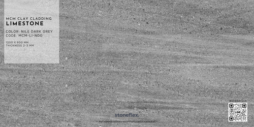 MCM LIMESTONE - Nile Dark Grey | StoneFlex
