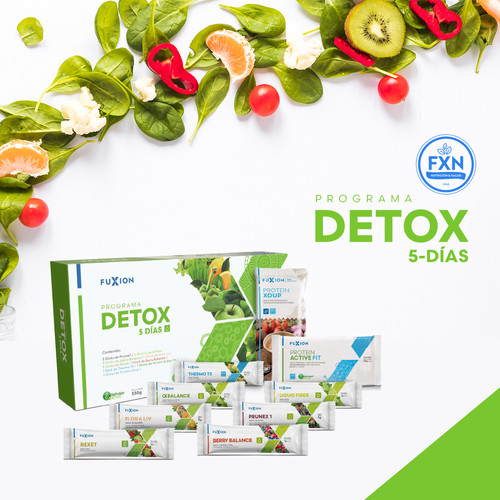 FUXION PROGRAMA DETOX 5-DIAS CHILE | Fuxion Chile