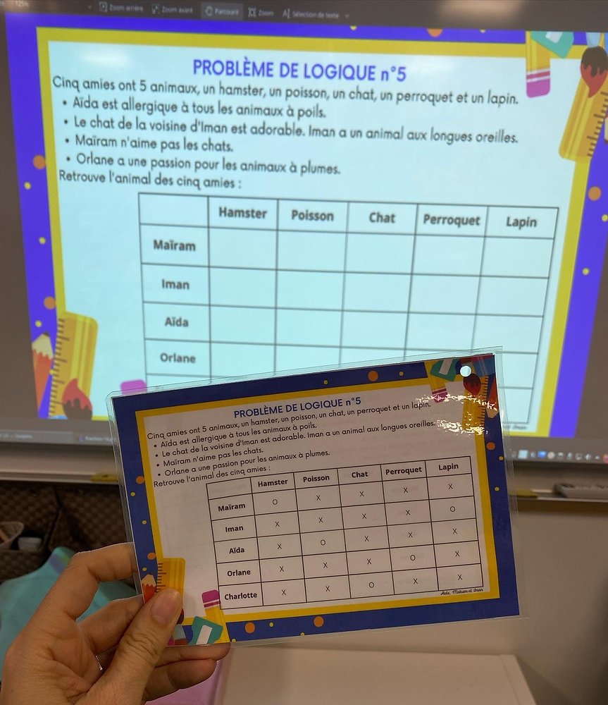 Problèmes de logique