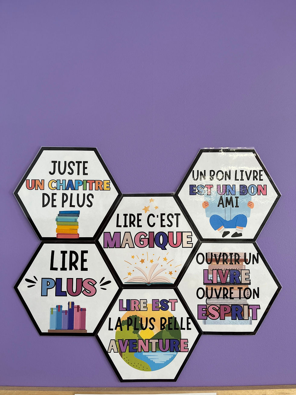 Affichages pour le coin bibliothèque / lecture de votre classe.