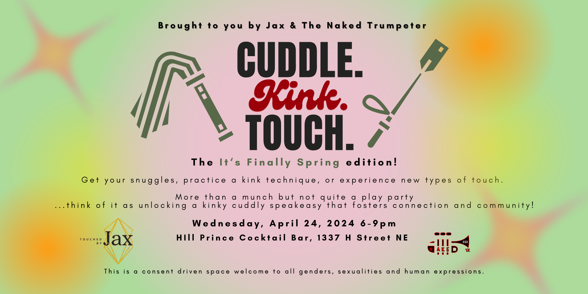 April Cuddle. Kink. Touch. It's Finally Spring! | Cuddle Clubs