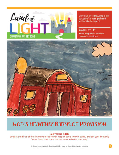 God's Heavenly Barns of Provision | Land of Light