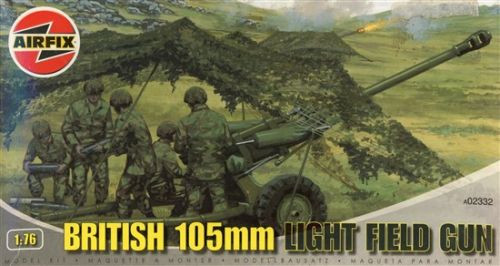 Airfix, British 105mm Light Field Gun Model 1/76 Scale | Marna Hobbies 6