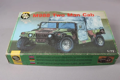 MW Military Wheels, M988 Two Man Cab - 7219 Model 1/72 Military Vehicle ...