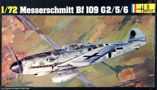 Heller, Messerschmitt Bf 109 G-2/5/6 1/72 Scale | Marna Hobbies 6