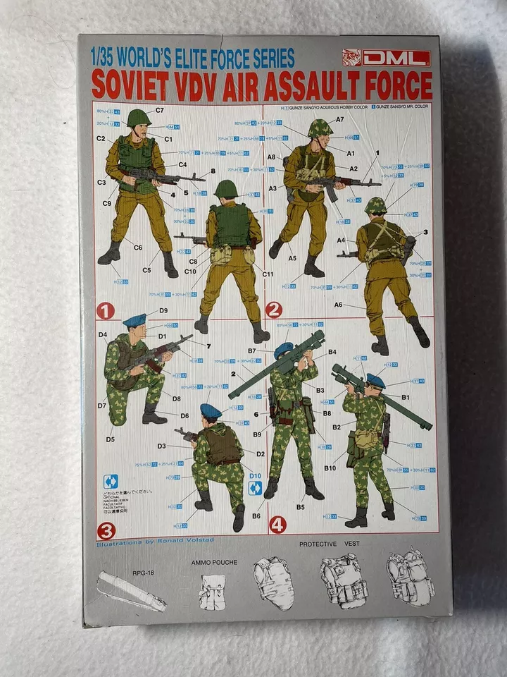 Dragon, Soviet VDV Air Assault Force (4 Figures) | Marna Hobbies 6