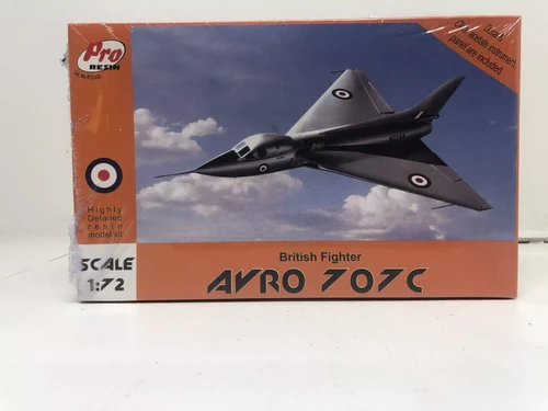 Pro Resin, Avro 707C British Fighter - Resin Kit | Marna Hobbies 6