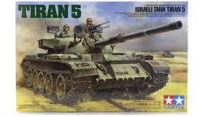 Tamiya, IDF Tiran 5 Tank 1/35 Scale | Marna Hobbies 6