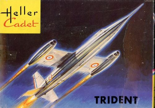 Heller Cadet, Trident - Vintage Kit | Marna Hobbies 6