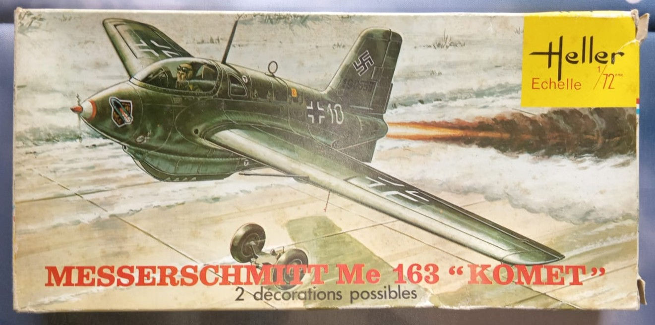 Heller Models, Messerschmitt Me 163 "Komet", HEL 150, 1/72 Scale ...