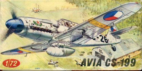 Avia CS-199 Model Kit Vintage Warplane Kit | Marna Hobbies 6