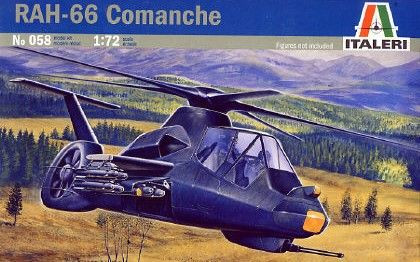 Italeri, RAH-66 Comanche Attack Helicopter 1/72 Scale | Marna Hobbies 6