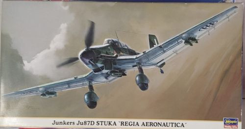 Hasegawa Model, Junkers Ju87D Stuka "Regia Aeronautica" 1/48 Scale ...