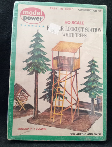 Model Power, Ranger Lookout Station - Vintage | Marna Hobbies 6