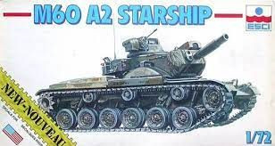 ESCI, M60 A2 Starship Model Kit #8316 Vintage 1/72 | Marna Hobbies 6