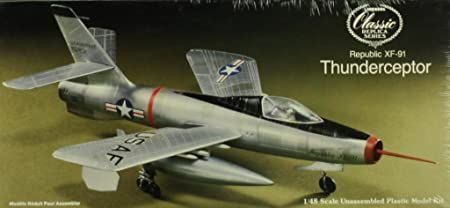 The Lindberg Line, Republic XF-91 Thunderceptor Model Airplane | Marna ...