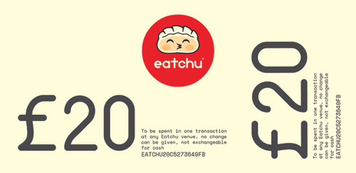 Eatchu Gift Card - £20 | Eatchu