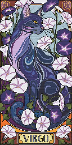 The Sacred Guardian - Virgo Zodiac Cat by Annette Swartzmiller | The ...