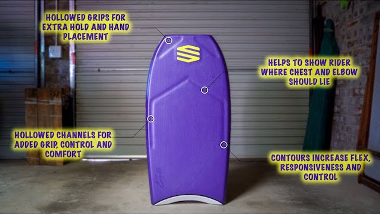 My Bodyboard Deck Contours Explained