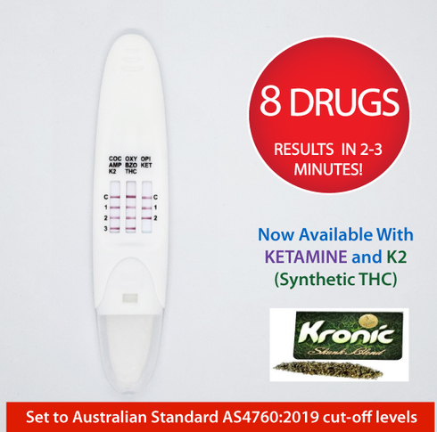 Onsite Saliva Swipe 6 Advanced Oral Fluid Drug Test