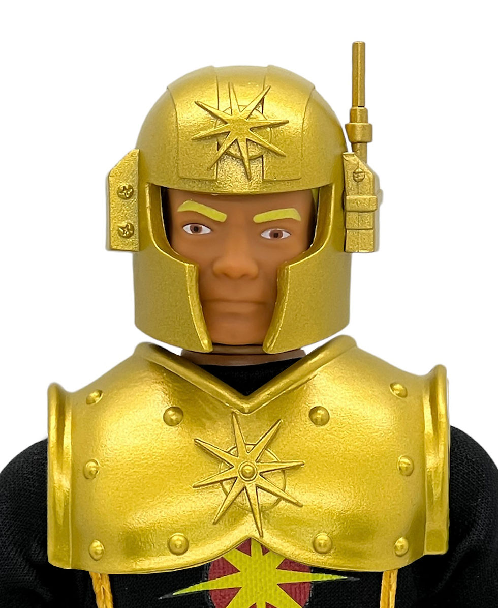 1/9 “Adventure Command” Cosmic Armor and Helmet Set - Gold | White ...