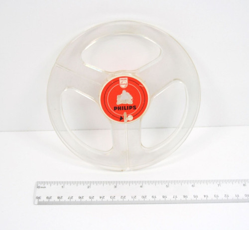 6" 'Philips' Reel to Reel Plastic Spool - ¼ Inch Tape Width | Oddbits