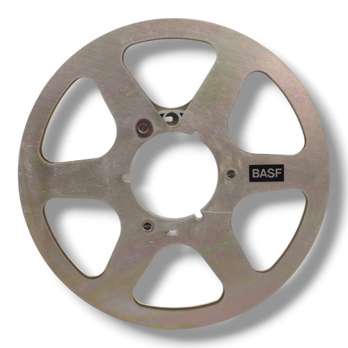 BASF 10.5" Reel to Reel NAB Spool [Metal] - ¼ Inch Tape Width - 'Grade ...