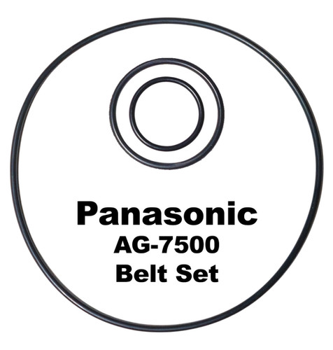Panasonic AG-7500 S-VHS / VHS professional VCR Belt Set | Oddbits