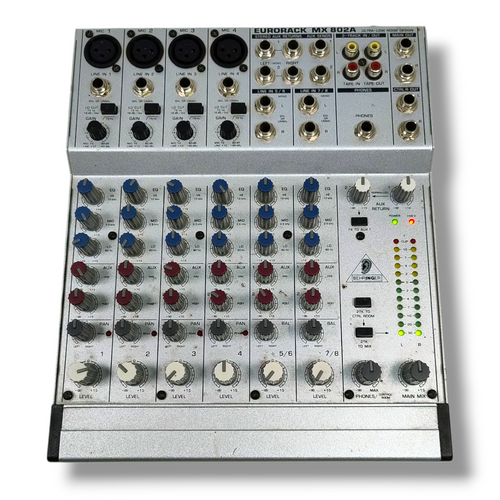 Behringer Eurorack MX 802A 8 Channel Mixer | Oddbits