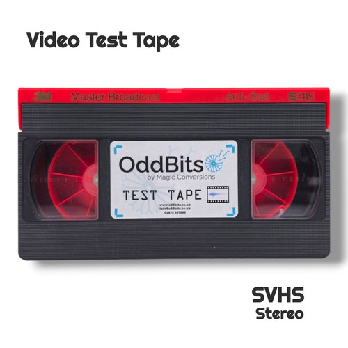 OddBits Video Test Tape - SVHS Stereo Sound | Oddbits