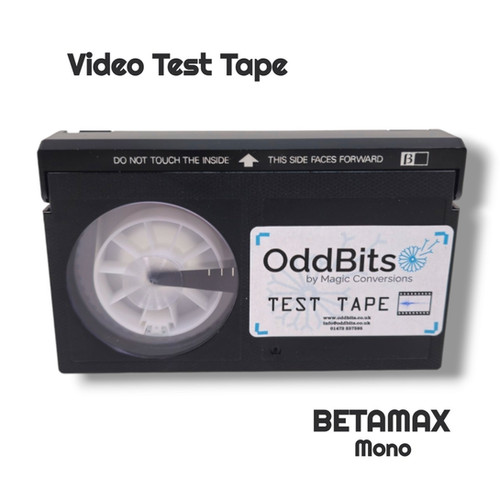 OddBits Video Test Tape - BETAMAX Mono Sound | Oddbits